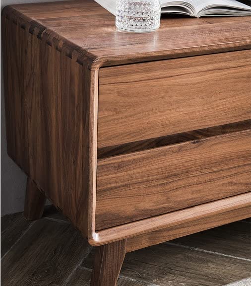 Slabstudiohongkong Japanese Style Black Walnut tv Unit, credenza Modern, Handmade Sideboard TV Cabinet, Black Walnut Wood