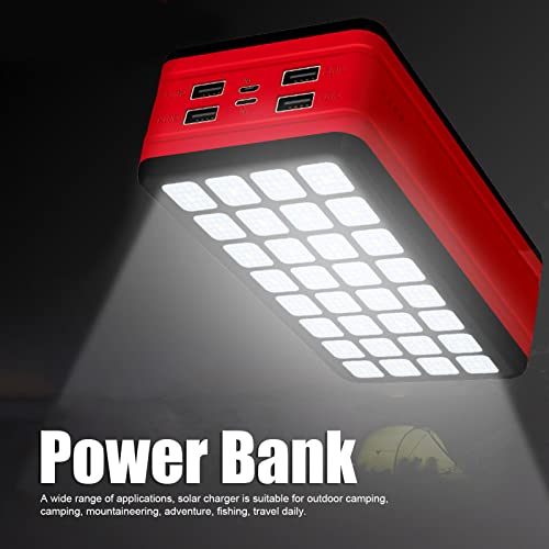 Aoutecen Solar Power Source, 2 Charging Modes High Integrated Circuit Module Solar Charger 50000mAh for Mountaineering