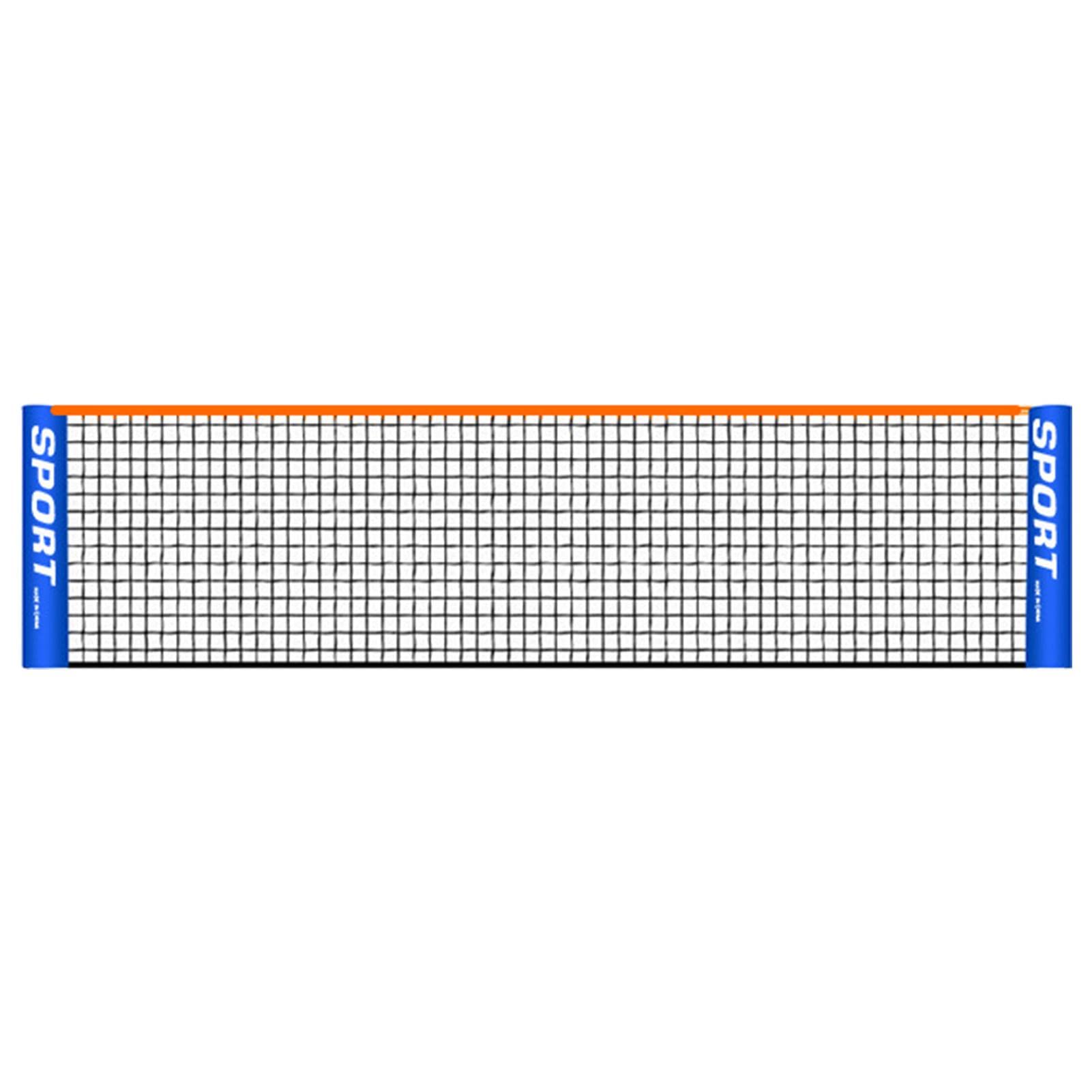 Fawcotu Tennis Net,Portable Badminton Pickleball Volleyball Net with Height Adjustable Foldable Shuttlecock Net Outdoor Training Net(Size:6.1m)(Size:6.1m)