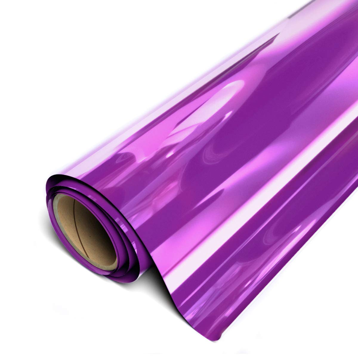 Siser Metal Heat Transfer Vinyl, 11.8β x 1yd Roll (Purple)- Compatible with Siser Romeo/Juliet & Other Professional or Craft Cutters β Brushed Metal Finish - CPSIA Certified