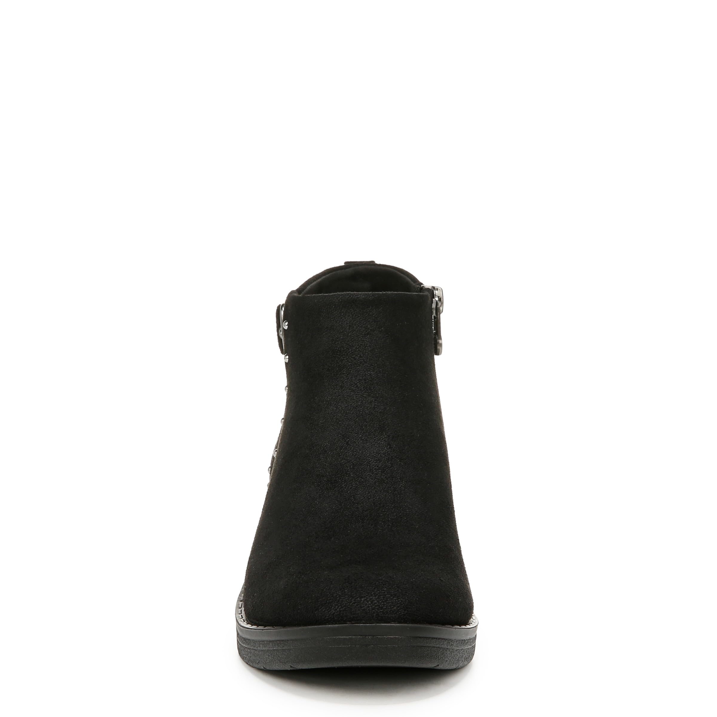 BZees Women's Other Half Comfort Fahion Ankle Boots Black 8.5 M