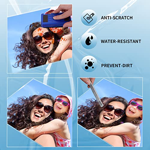 Uinkit Thermal Laminating Pouches 3mil Laminating Sheets 4.3x6.3 inches for Sealed 4x6 Photo Card Documents, Glossy Clear Laminator Pouch Rounded Corner 120Pack