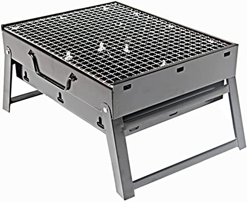 BBQ Grill Outdoor Gas grill 2pcs Charcoal grill, a portable, lightweight and compact folding tool, is used for outdoor barbecues, cooking, camping, picnics and parties.
