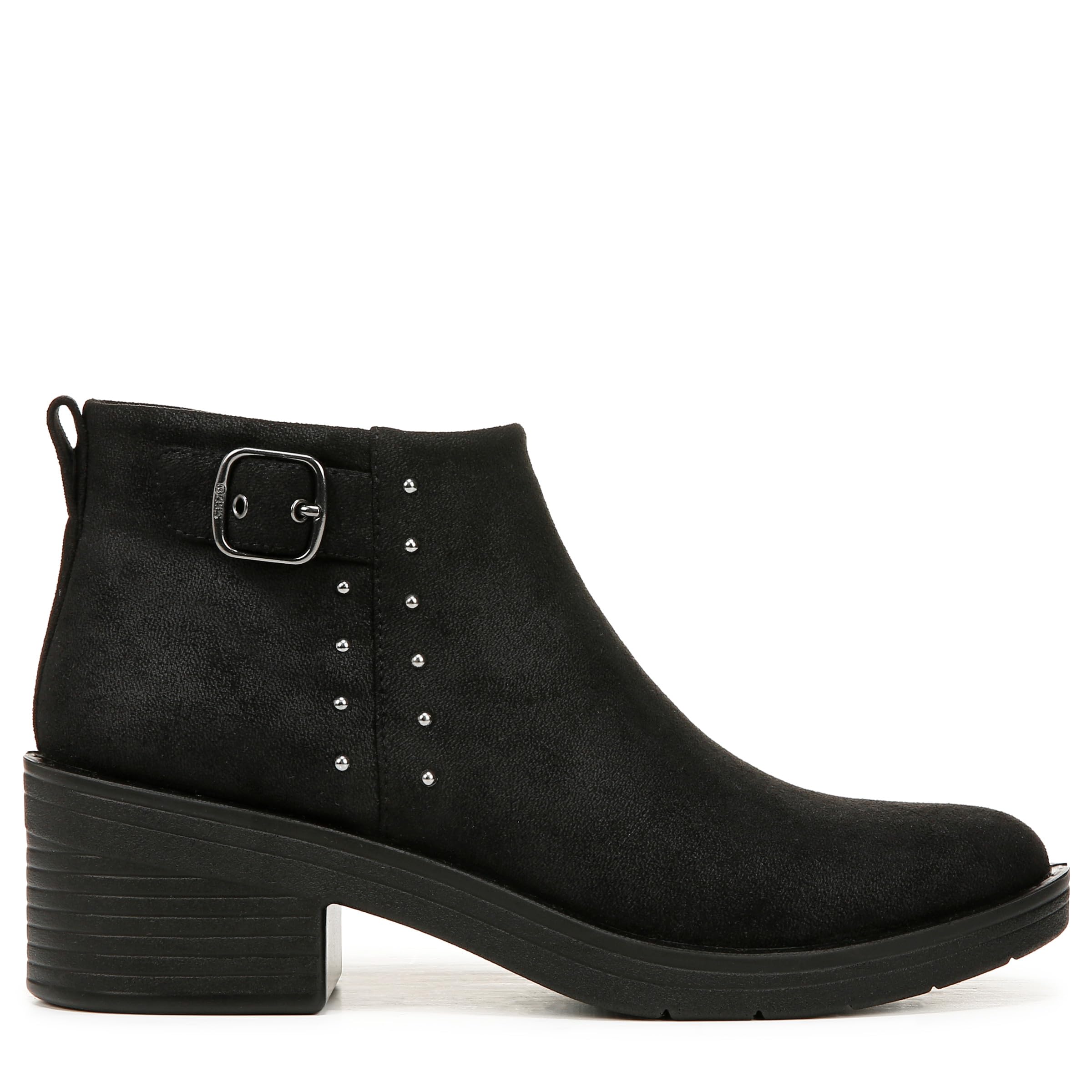 BZees Women's Other Half Comfort Fahion Ankle Boots Black 8.5 M