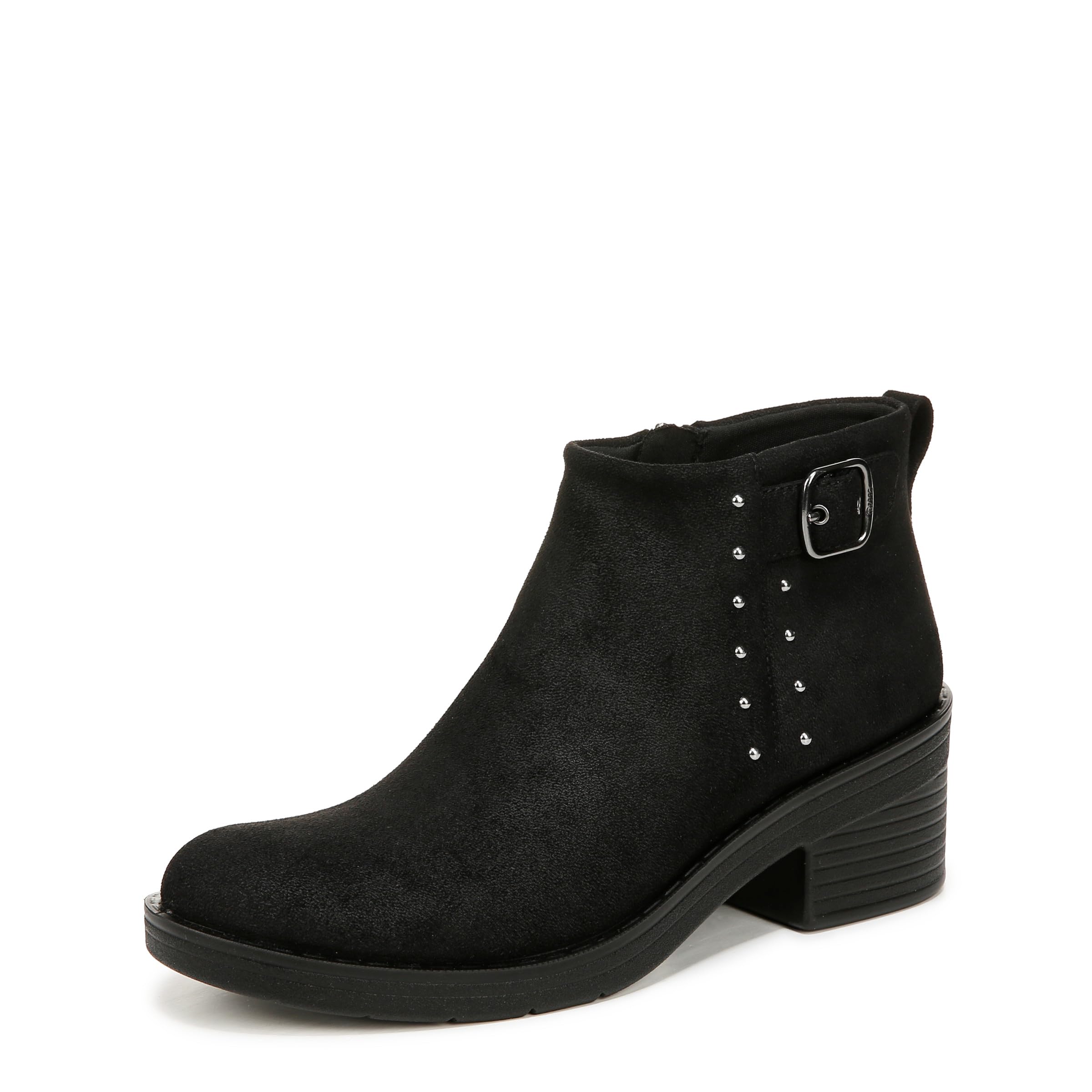 BZees Women's Other Half Comfort Fahion Ankle Boots Black 8.5 M