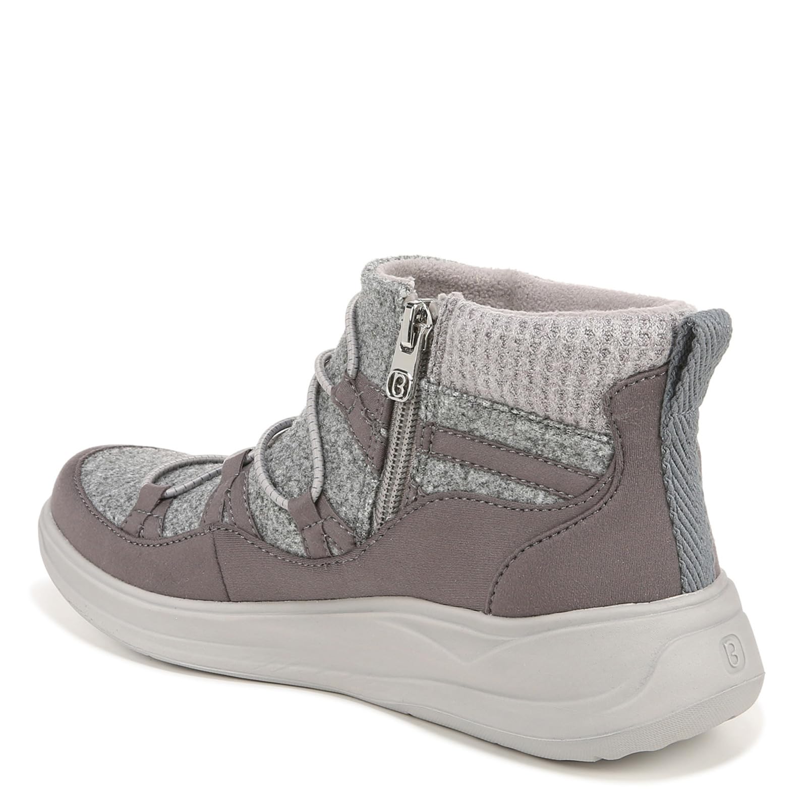 BZees Womens Tahoe Washable Comfort Ankle Boots Evening Sky Fleece 8.5 M