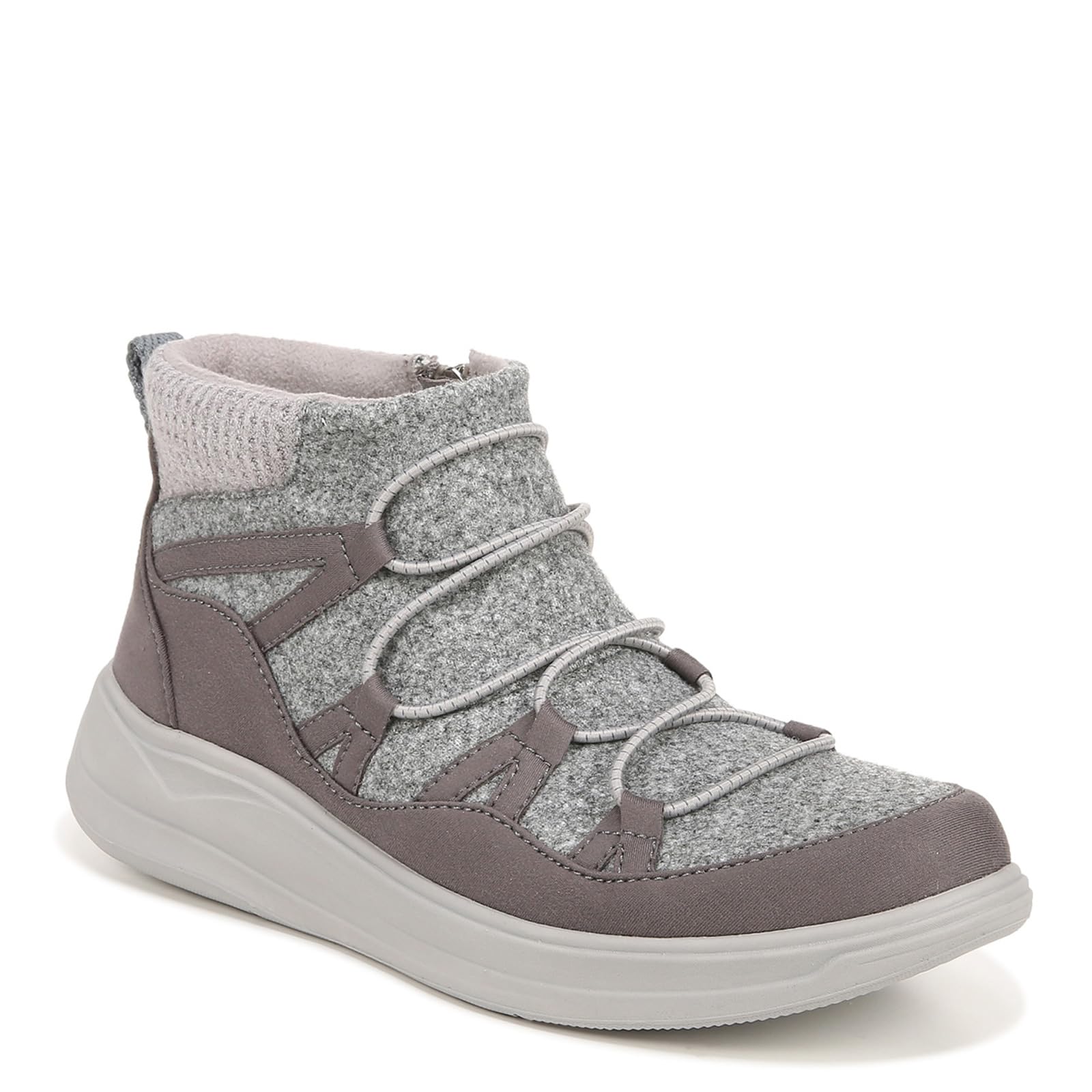 BZees Womens Tahoe Washable Comfort Ankle Boots Evening Sky Fleece 8.5 M