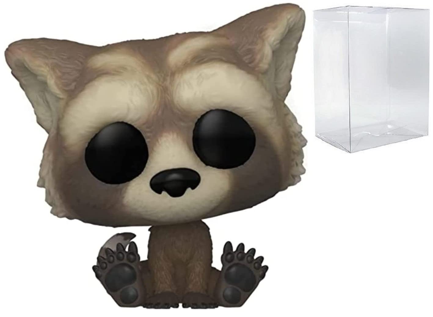 POP Marvel: Guardians of The Galaxy Volume 3 - Baby Rocket Raccoon Funko Vinyl Figure (Bundled with Compatible Box Protector Case), Multicolored, 3.75 inches