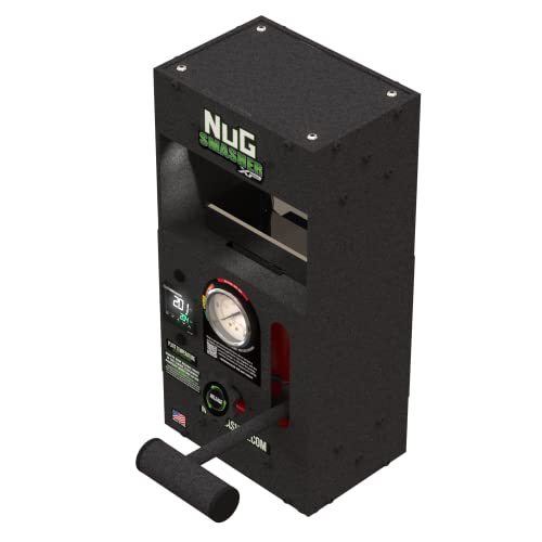 NS XP Hydraulic Heat Press, Pressure Gauge, Calculator Tool, 6" x 4" 12 Ton Plates -Made in The USA- NS Backed for Life with 7 Day a Week Customer Service Support