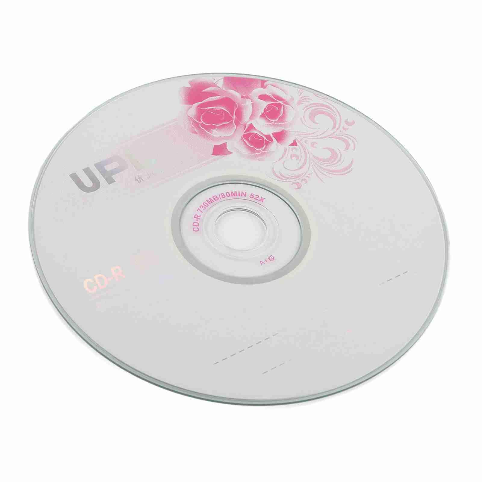 CD R Blank Discs, 700MB 52X Recordable Disc, Blank CDs for Burning Music Storing Digital Images Data (50PCS)