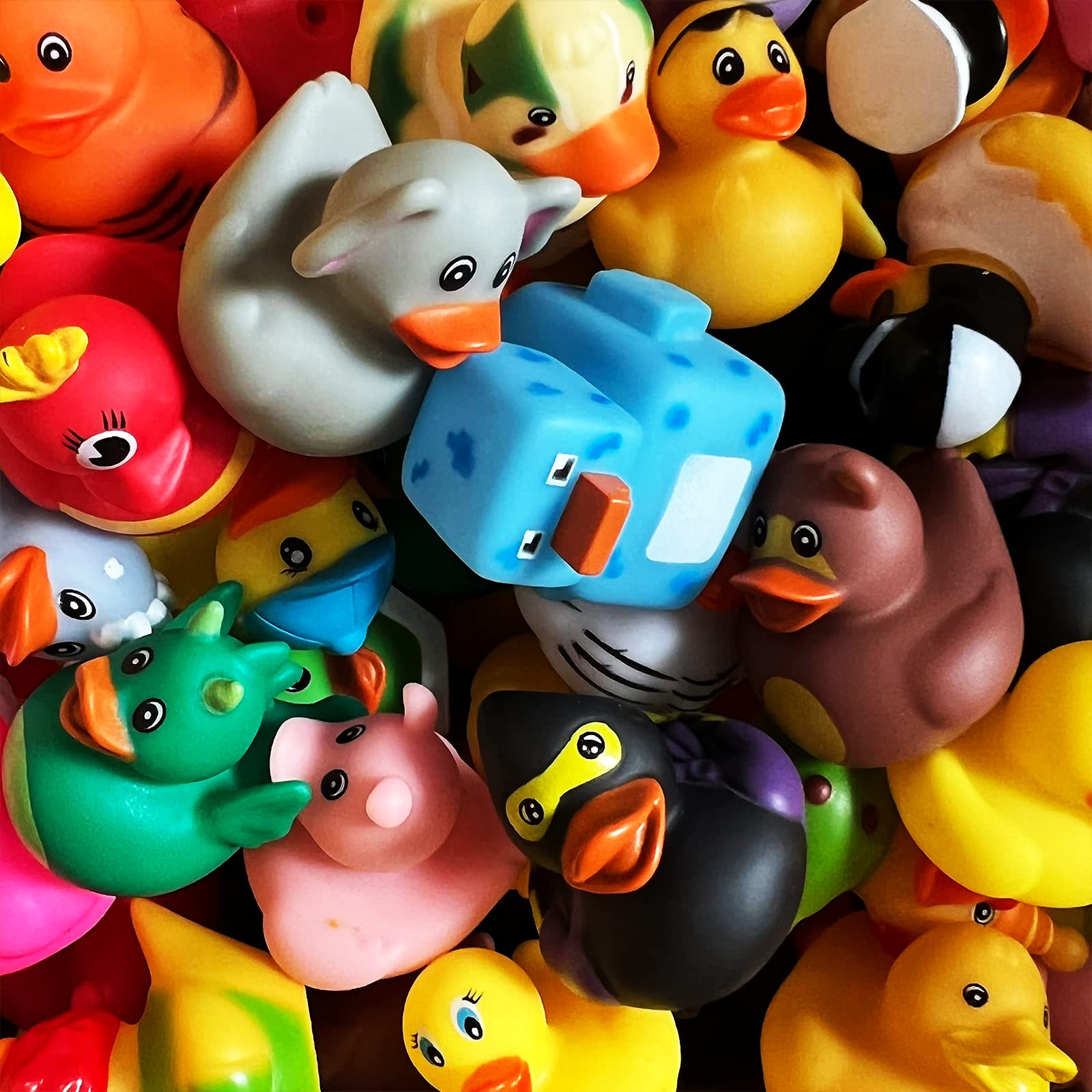 Rubber Duck for Jeep Bath Toy Assortment Bulk Floater Duck for Kids Baby Shower Accessories Party Favors, Birthdays, Bath Time, and More(23pack)