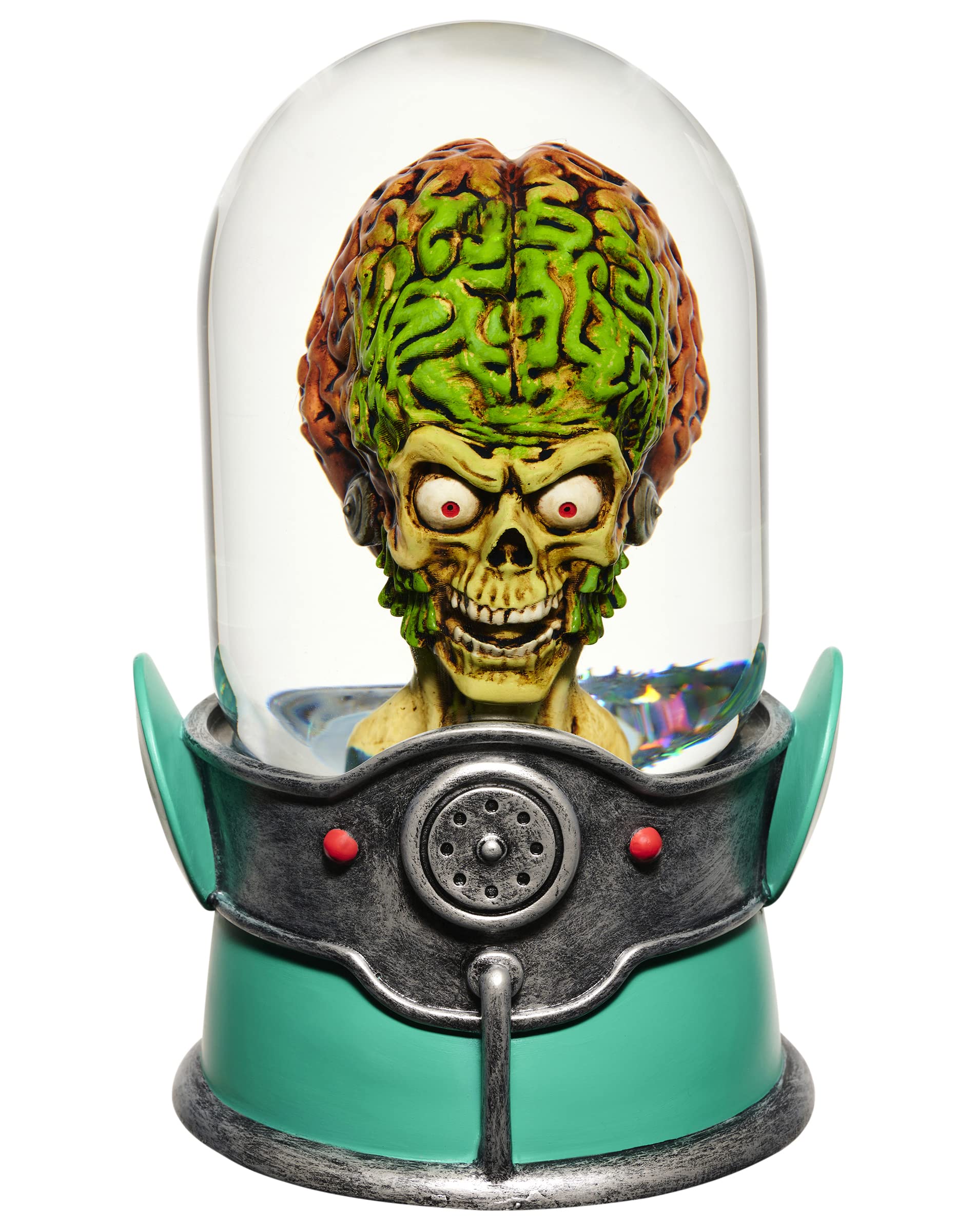Spirit Halloween Mars Attacks Martian Snow Globe | Officially Licensed | Halloween Décor | Indoor Decor