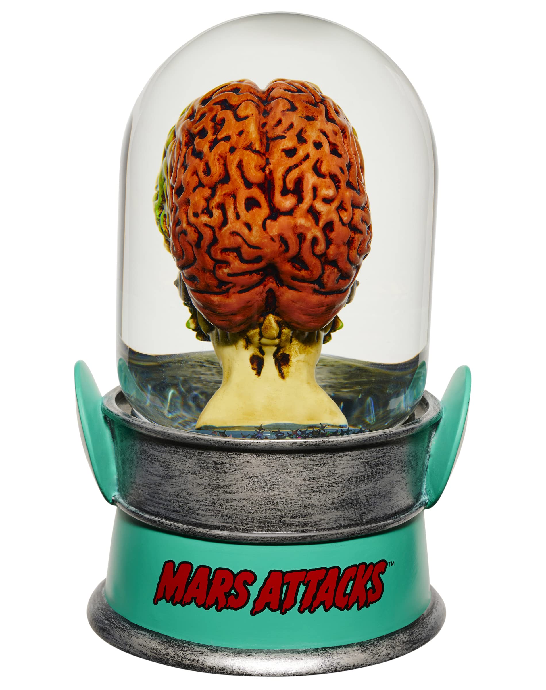 Spirit Halloween Mars Attacks Martian Snow Globe | Officially Licensed | Halloween Décor | Indoor Decor