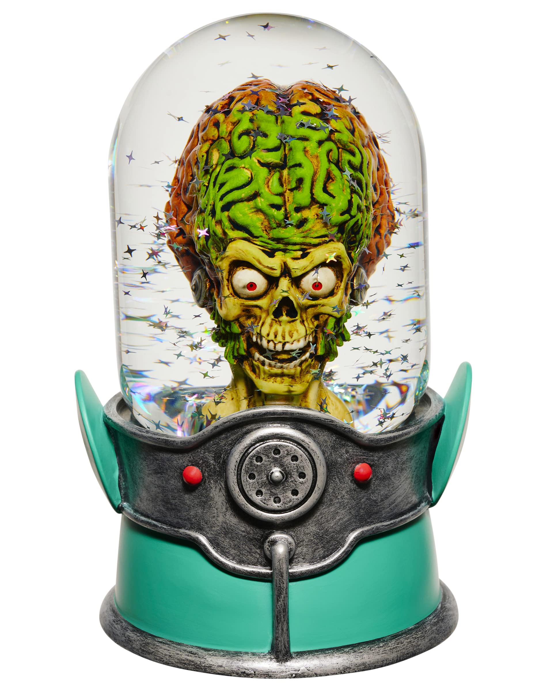 Spirit Halloween Mars Attacks Martian Snow Globe | Officially Licensed | Halloween Décor | Indoor Decor