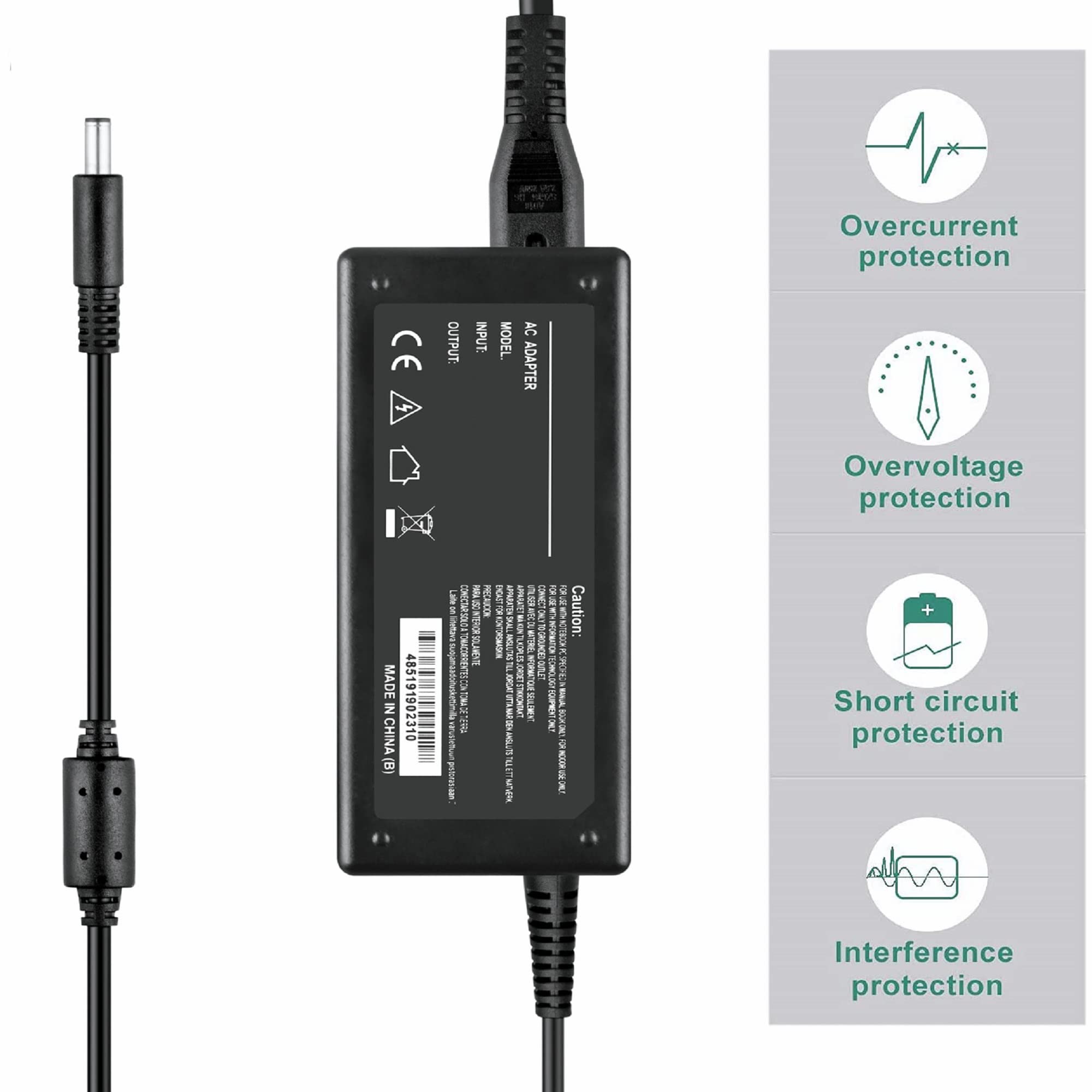 Dysead AC Adapter Compatible with Clover Mini C300 Series Wi-Fi Credit Card Reader DC Power Supply