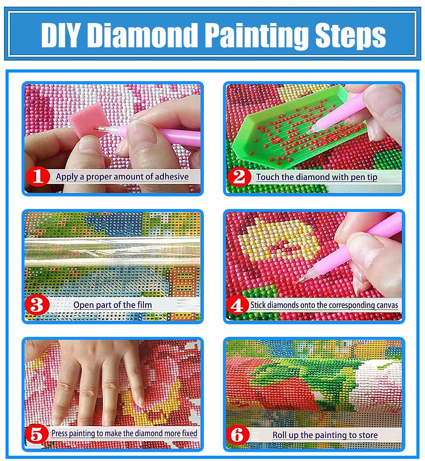 5D Diamond Painting Kits for Adults - Beach Diamond Art Kits for Adults Kids Beginner,DIY Starfish Seashells Diamond Painting Full Drill Round Rhinestone for Home Wall Decor 11.8X15.7inch