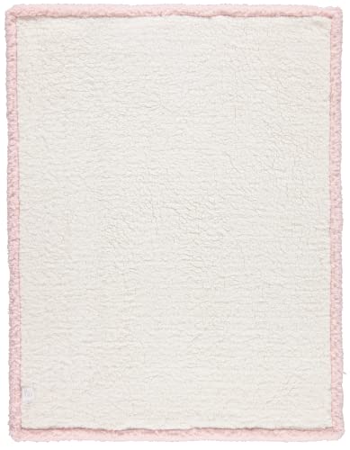 Graco Ultra-Soft and Luxurious Baby Blanket | 30x40 inch | Double Sided Sherpa with Sherpa Backing
