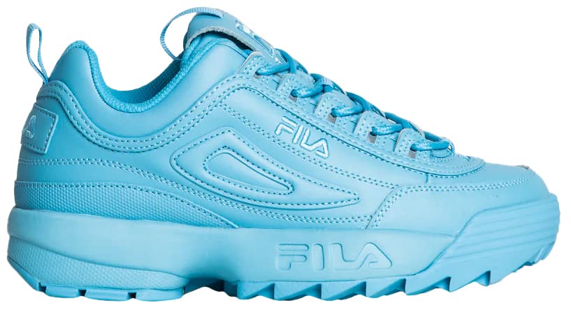 Fila Women's Disruptor II Premium Sneaker, Sky Blue/Sky Blue/Sky Blue, 8.5 M