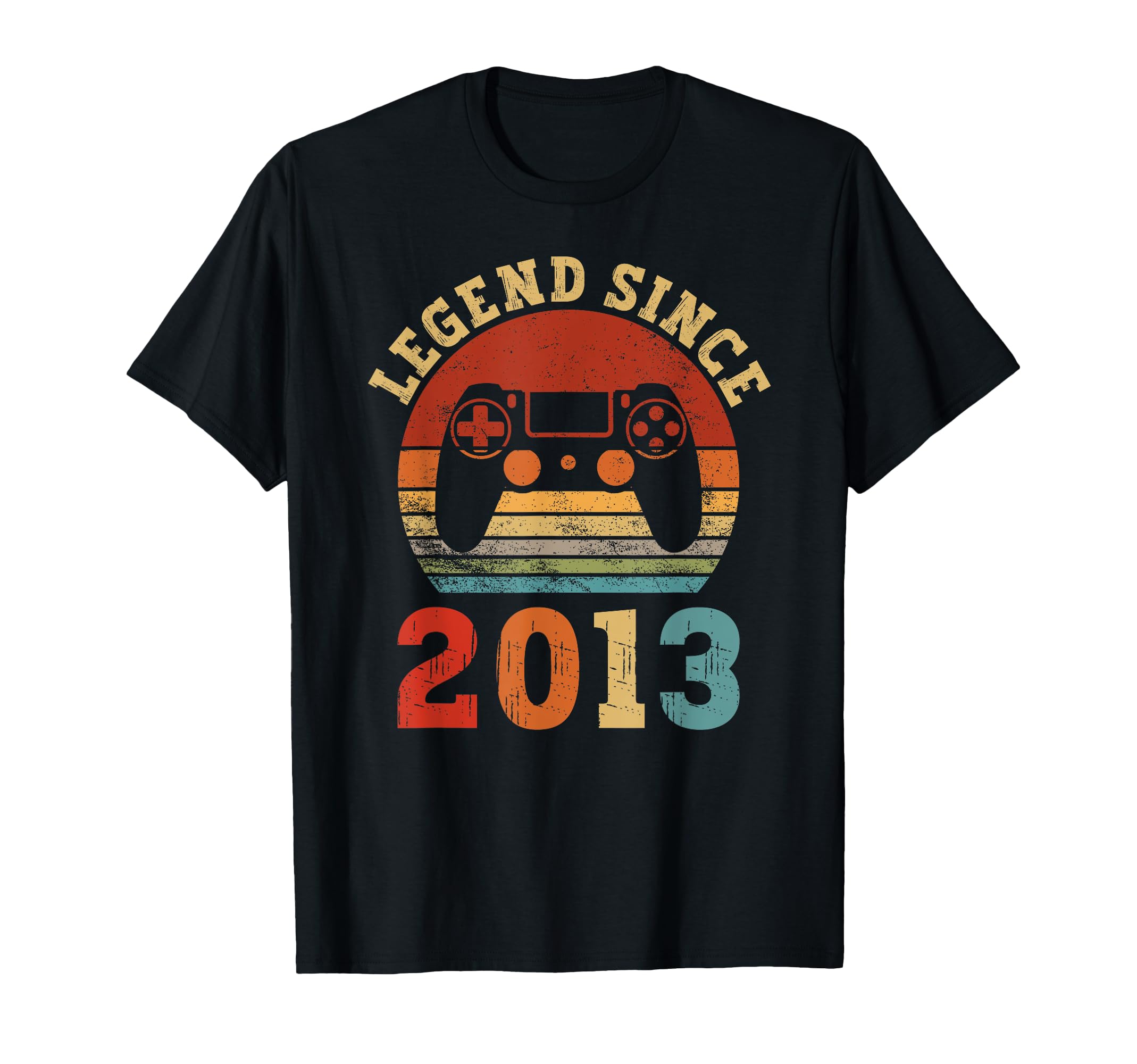 Legend Since 2013 11 Year Retro Vintage Gaming 11th Birthday T-Shirt