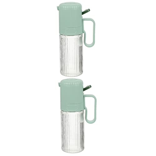 KICHOUSE 2pcs Spray Bottle Oil Bottles for Kitchen Oil Mister for Air Fryer Glass Dispenser Olive Oil Spray Oil Dispenser Container Oil Sprayer Terrarium Anti-spill Oil Control