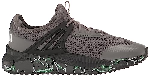 PUMA Shoes Pacer Future Sneaker, 12.5 US Unisex Little Kid, Cool Dark Gray Black-Andean Toucan