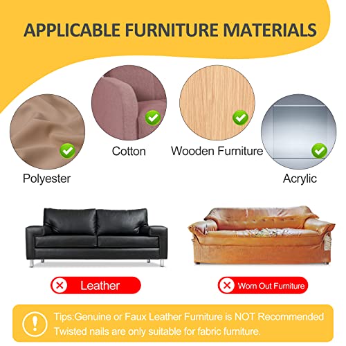 Uross Cat Scratch Furniture Protector - 12 Pack Couch Corner Sofa Protector for Cats, Anti Scratch Cat Furniture Protector, 8PCS 17" x 12" + 4 PCS 17" x 6" Cat Scratch Guards Deterrent for Furniture