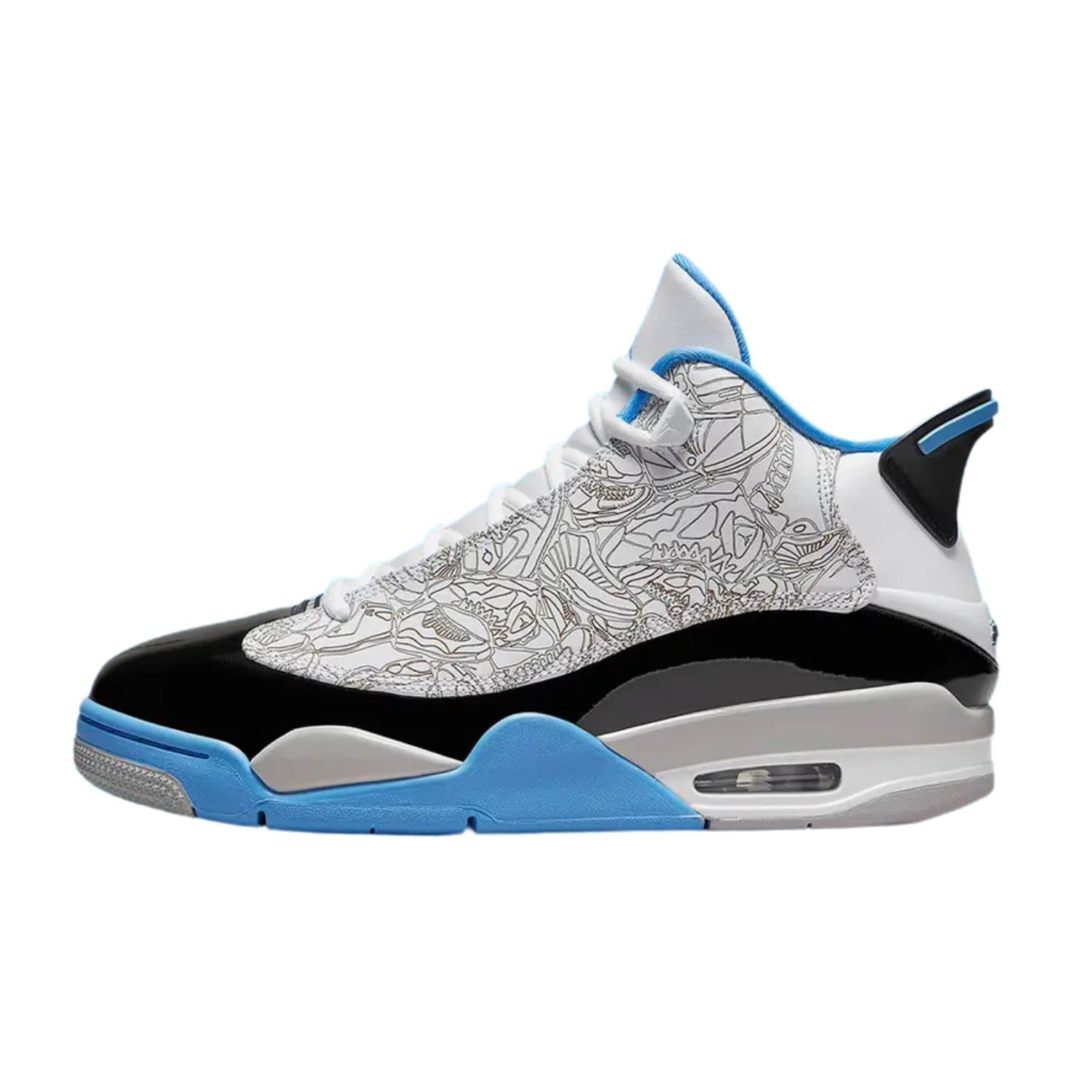 Nike Men's Modern, White University Blue Black, 10