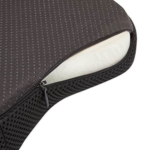 WellBrite Gel Foam Ergonomic Seat Cushion for Office Chair and Back Comfort (17 x 13.5 x 2.5 in)