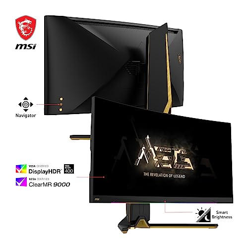 MSI MEG 342C QD OLED, 34" Curved Gaming Monitor, 3440 x 1440 (UWQHD), OLED, 0.1ms, 175Hz, FreeSync Premium, HDR 400, HDMI, DP Port, USB Type C, Tilt, Height