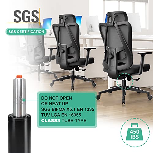 Primy Gas Lift Cylinder, Office Chair Gas Lift Cylinder Replacement Suitable for Salon Chairs, Executive Chairs, Office Chairs