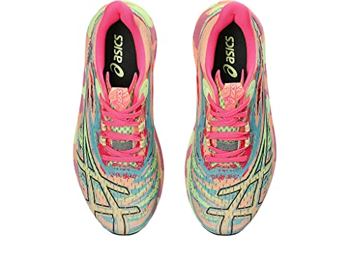 ASICS Women's Noosa TRI 15 Running Shoes, 8.5, Summer Dune/Lime Green