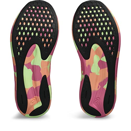 ASICS Women's Noosa TRI 15 Running Shoes, 8.5, Summer Dune/Lime Green