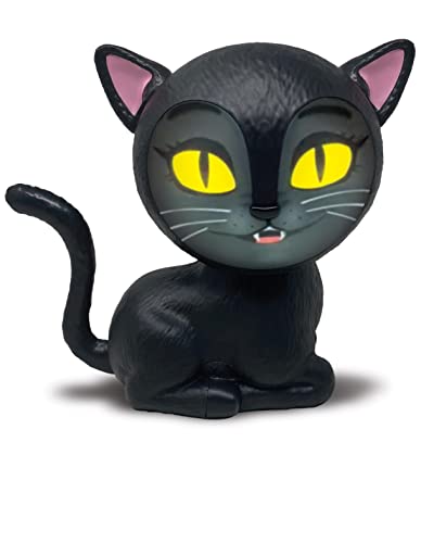 ANIMAT3D Eek The Cat Talking Animated Black Cat with Built in Projector & Speaker Plug'n Play