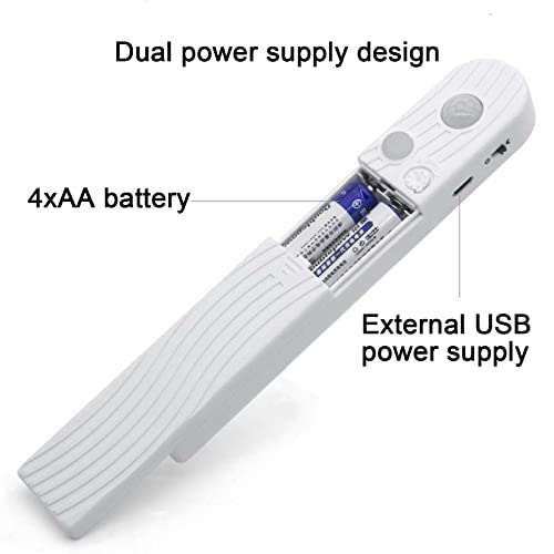 Motion Sensor Strip Light LED Counter Night Lights, Battery Operated LED Strip Light for Wardrobe, Stair, Pantry, Under Cabinet, Cupboard, Bed, Locker