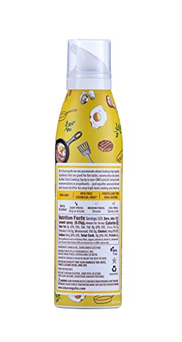 La Tourangelle, Non Stick Cooking Spray, Expeller Pressed Oil, Non Aerosol, For Neutral Flavor, Medium to High Heat, 5 Fl Oz (Pack of 2)