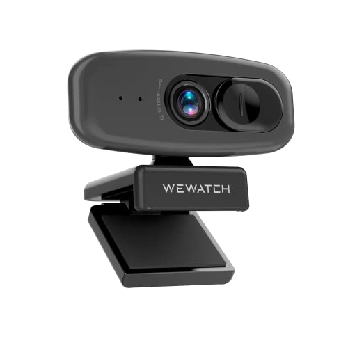 WEWATCH V70S Native 1080P Projector, with PCF1 Web Camera,500 ANSI Lumen 20,000LM 5G WiFi Bluetooth Projector for Indoor Office, Full HD Home Theater Movie Projector, Portable Video Projector