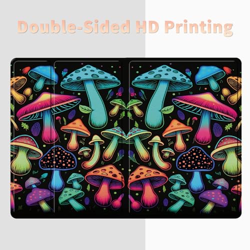 Dream Mushroom Case for Samsung Galaxy Tab A8 10.5 Inch 2022, Shockproof PU Leather Folding Stand Slim Case with Auto Sleep/Wake for Galaxy Tab A8 2022 Model SM-X200/X205/X207