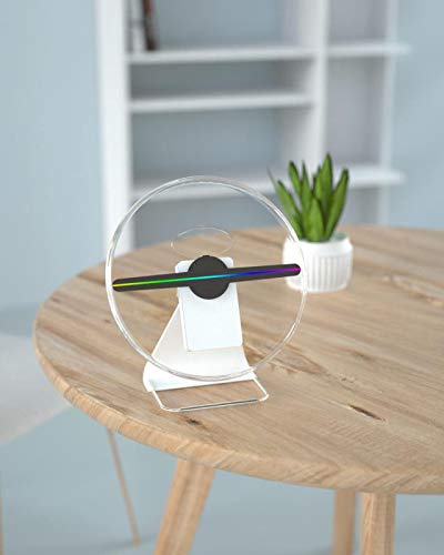 ROMIX 30cm Advertising Display 3D Holographic Led Fan Hologram Advertising Fan for 3D LCD Advertising Display ventiladores 3D
