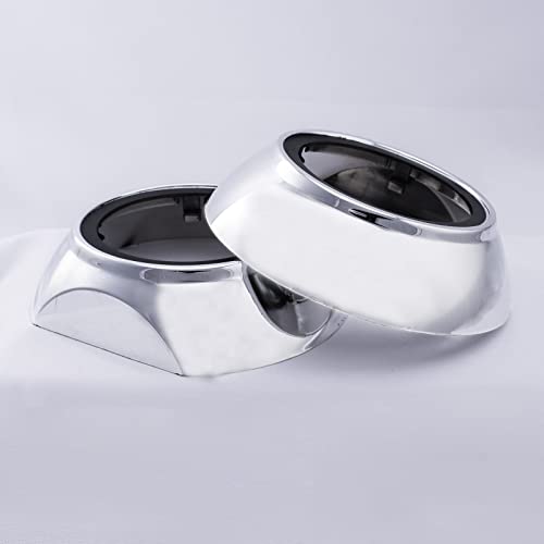 YUFANYA 3.0Inch Projector Shrouds Universal Silver Mask for 2.5Inch or 3.0Inch Projector Lens…