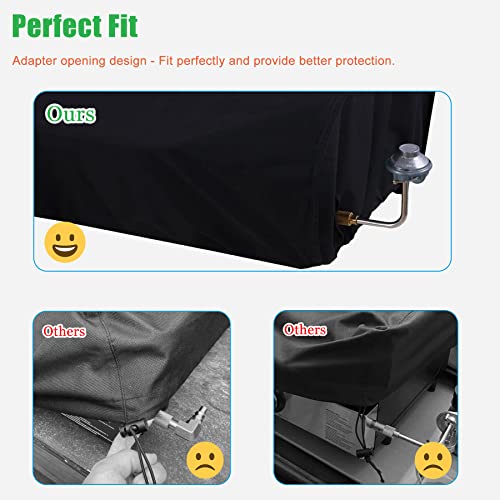 WOMACO 22 inch Griddle Cover for Blackstone Tabletop Griddle with Hood, Waterproof 22 inches Table Top Grill Cover Heavy Duty Griddle Covers