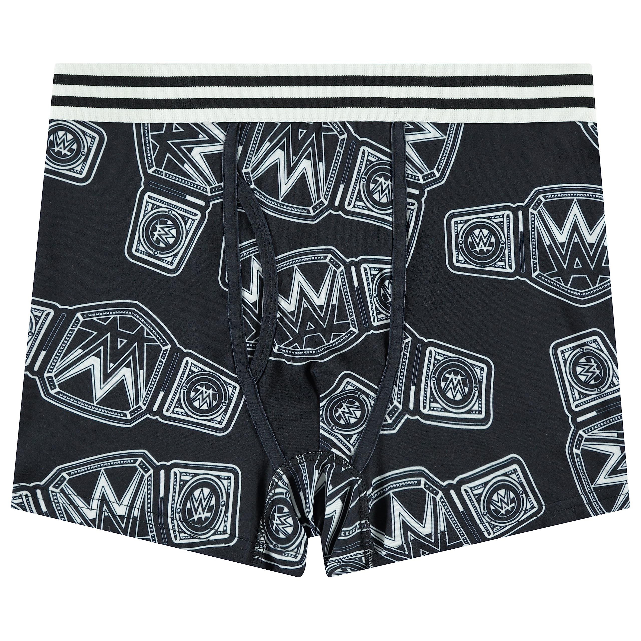 WWE Superstars Mens Boxer Briefs - John Cena, Undertaker, Roman Reigns, The Rock, Stone Cold, Hulk Hogan - Mens 2 Pack Boxer Briefs Underwear (Multi, Medium)
