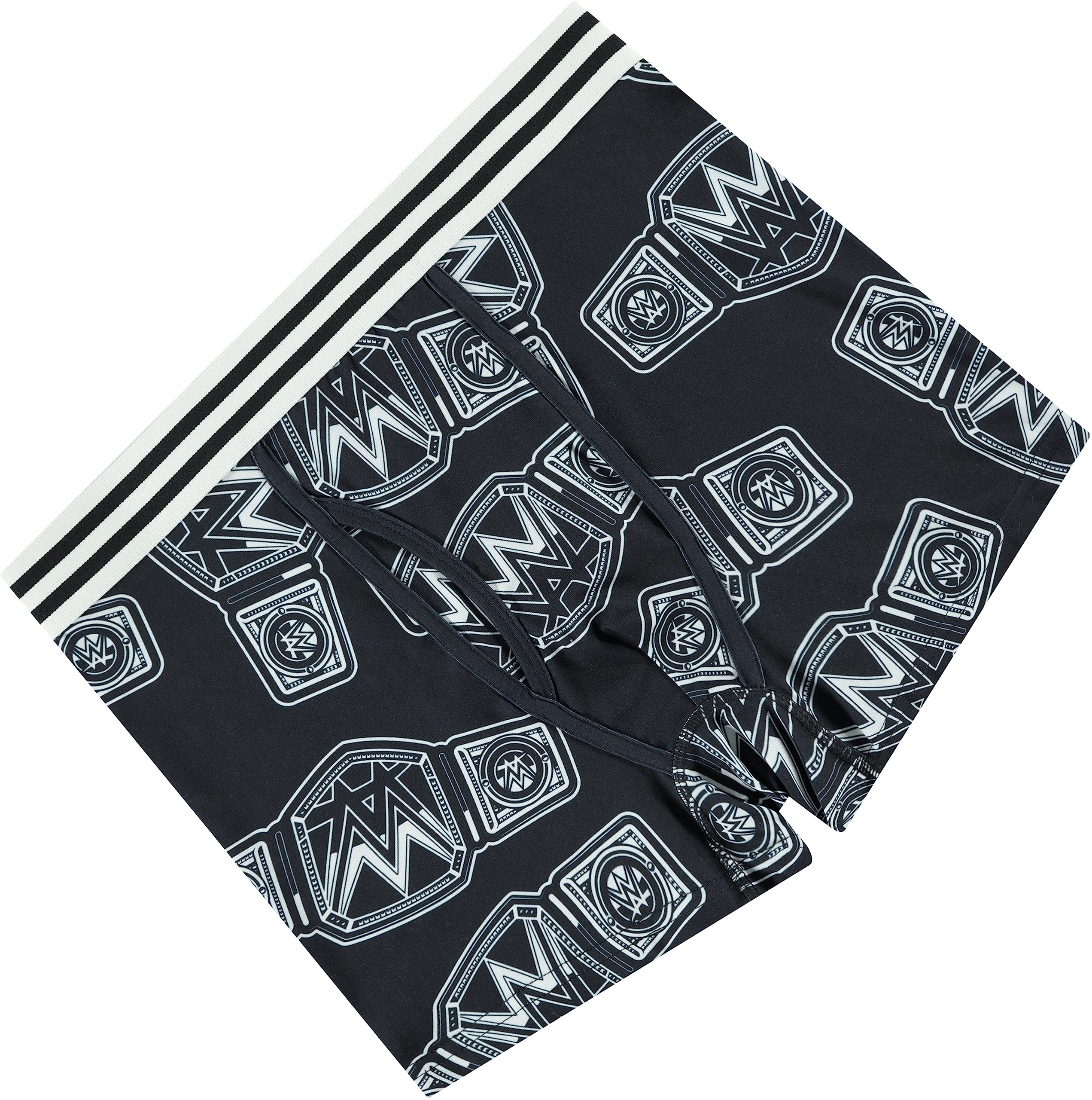 WWE Superstars Mens Boxer Briefs - John Cena, Undertaker, Roman Reigns, The Rock, Stone Cold, Hulk Hogan - Mens 2 Pack Boxer Briefs Underwear (Multi, Medium)
