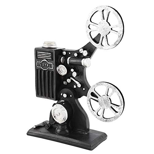 Film Projector Model, Vintage Style Resin Projector Model, Vintage Resin Movie Film Projector Model, Figurine Figure Props Home Decor