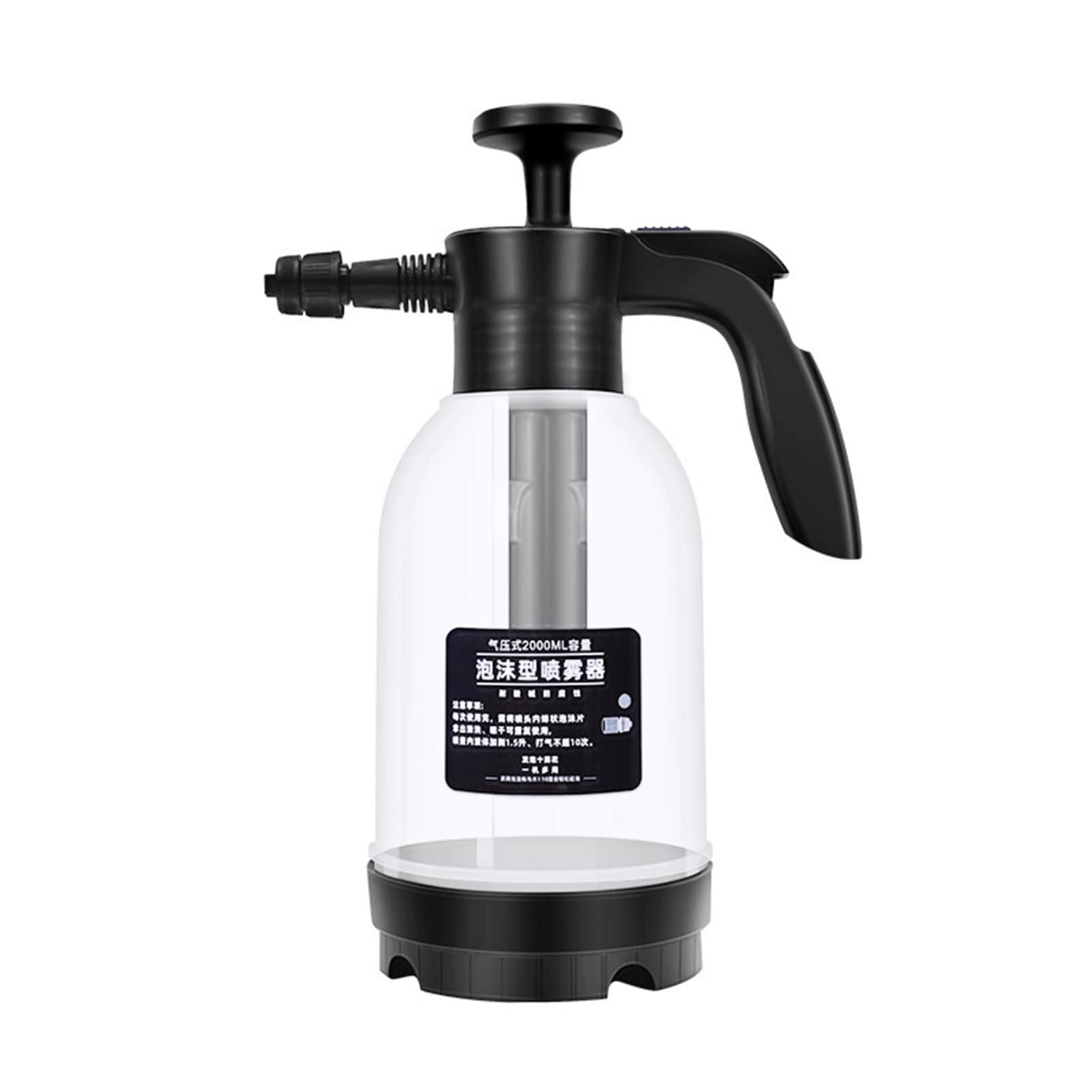 Gecorid Foam Sprayer, Foaming Pump, Water Sprayer, Hand Pressurized Soap Sprayer, Manual Foam Car Wash, Suitable for Home, Garden and Car Detailing & Washing