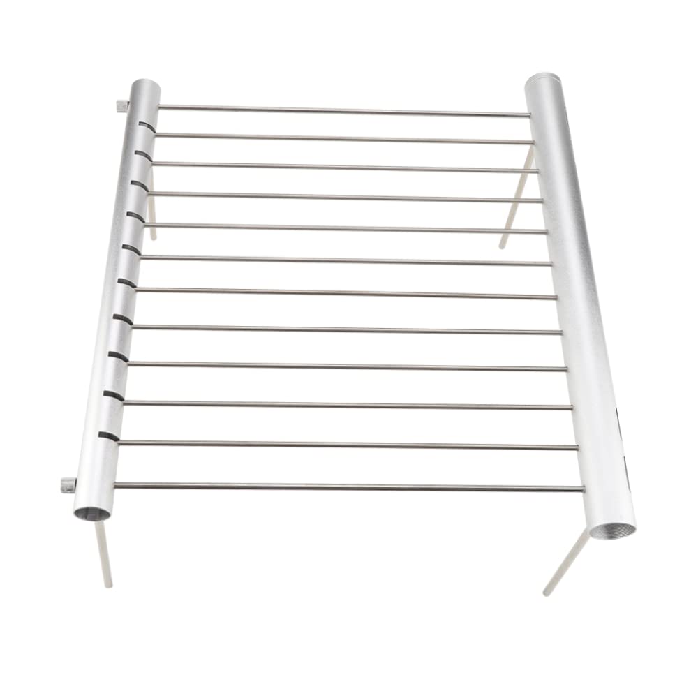 Portable Stainless Steel Folding BBQ Tube Outdoor Grill for Compact Camping and Backpacking - Perfect for Home Cookouts Too