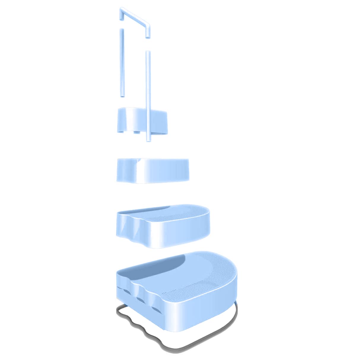 Aqua Select Resin Step in a Box Blue | Ultra Sturdy Steps…