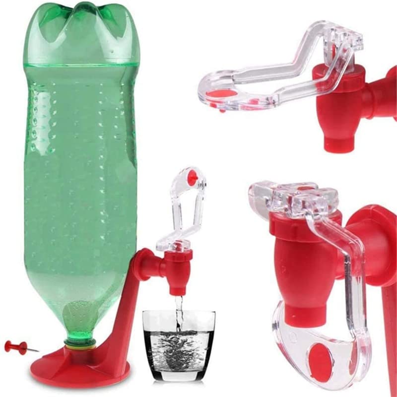 Soda Dispenser Bottle Novelty Saver Lemonade Drink Inverted Carbonated Beverage Upside Down Drinking Water Dispense Machine Bar