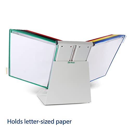 Tarifold Desktop Reference and Display System 20 Display Pockets Assorted Colors (D292)