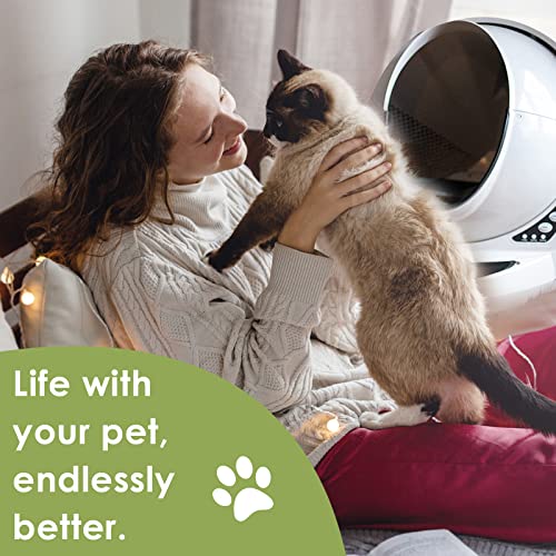 Cat Litter Box Liner Bags 80-Pack Fit For Robot Litter Line Box Automated Waste Drawer Liners 9-11 Gallons of Capacity,Replacement Cat Bags