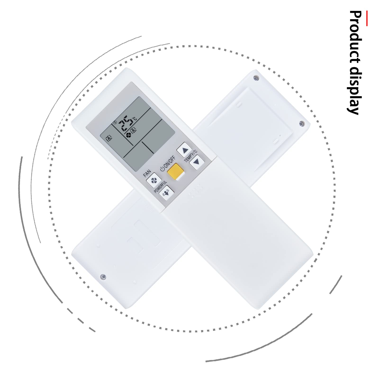 Replacement Remote Control for Daikin ARC452A9 ARC452A15 ARC452A16 ARC452A17 ARC452A18 ARC452A19 ARC452A20 ARC452A21 ARC452A3 Air Conditioner
